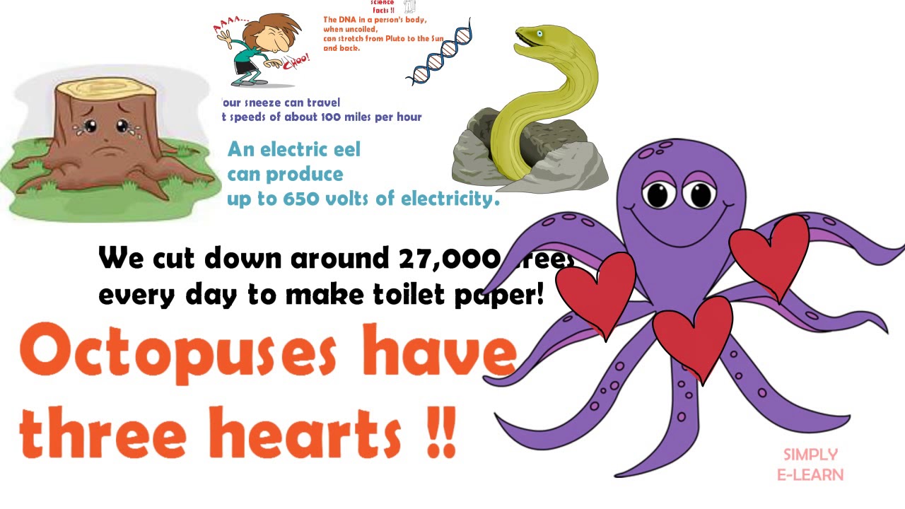 science facts for kids - Living and Education